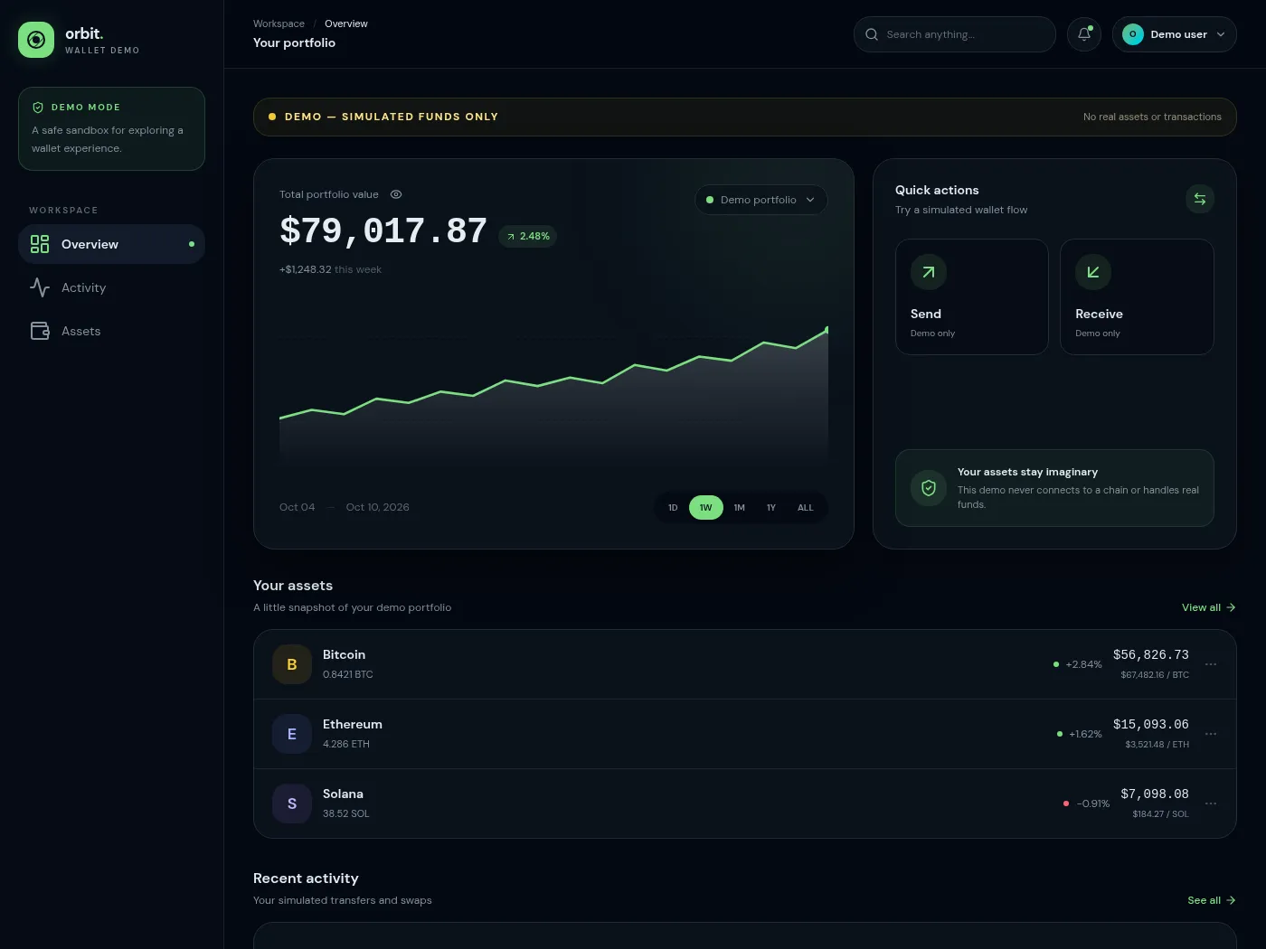Nebula Wallet Demo