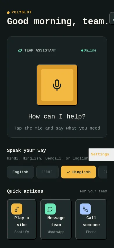 Polyglot AI Assistant