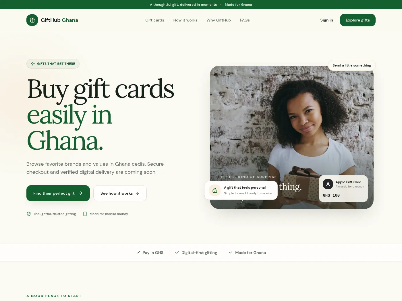GiftHub Ghana Marketplace