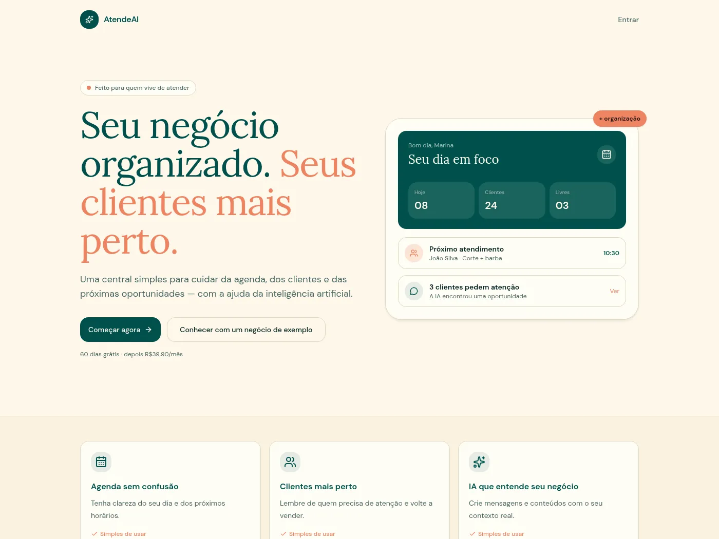 AtendeAI Plataforma Completa