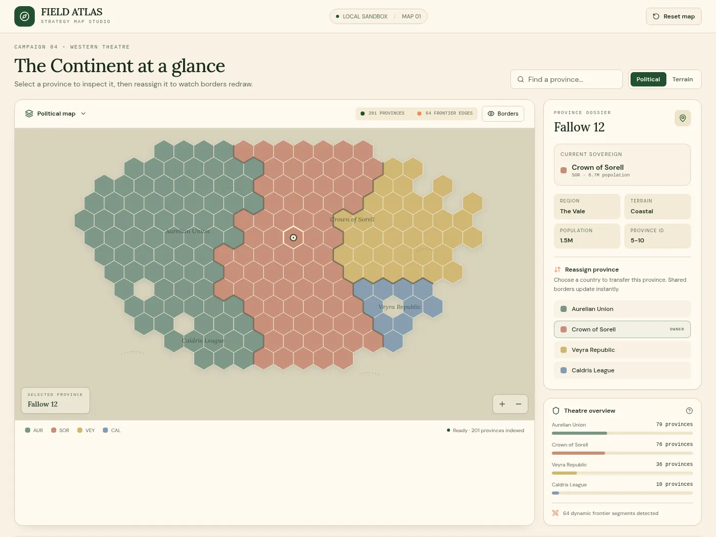 Strategy Map Visualizer