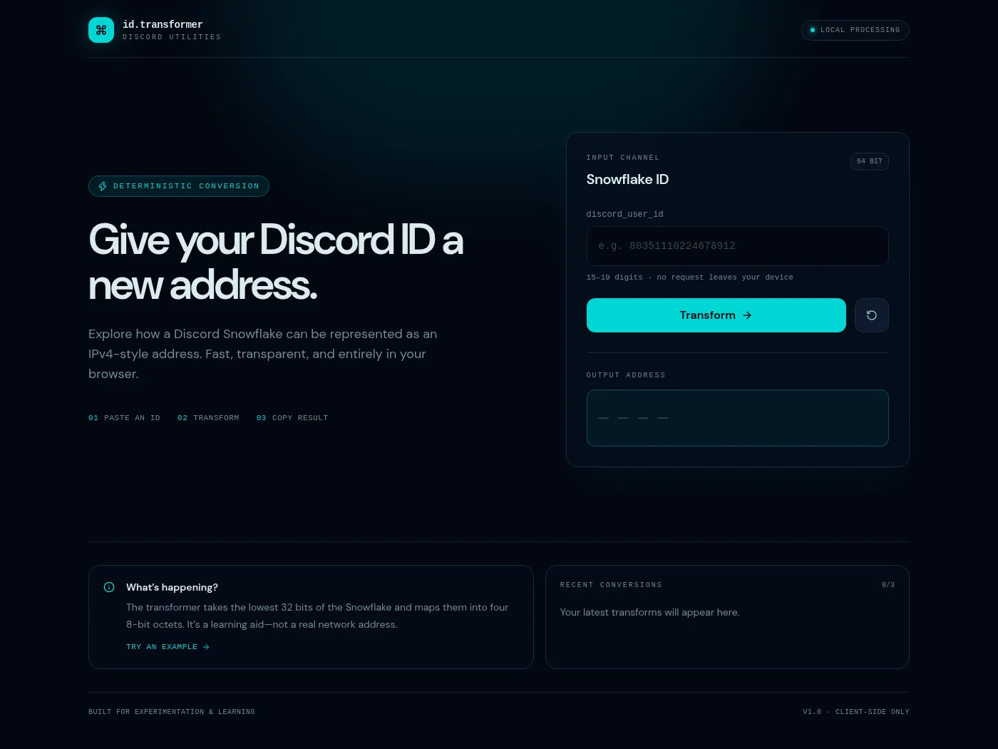 Discord ID Transformer
