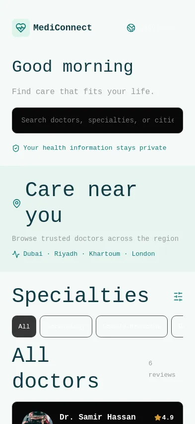 MediConnect Mobile