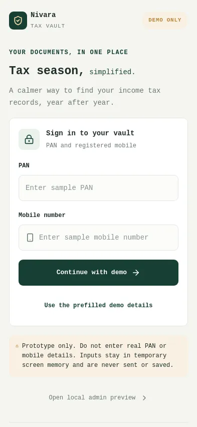 ITR Secure Mobile Vault