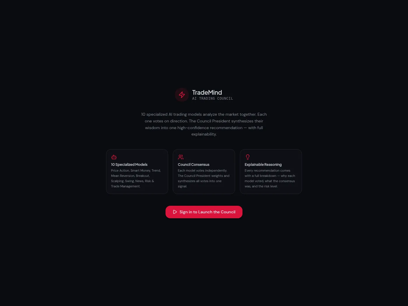 TradeMind AI Platform