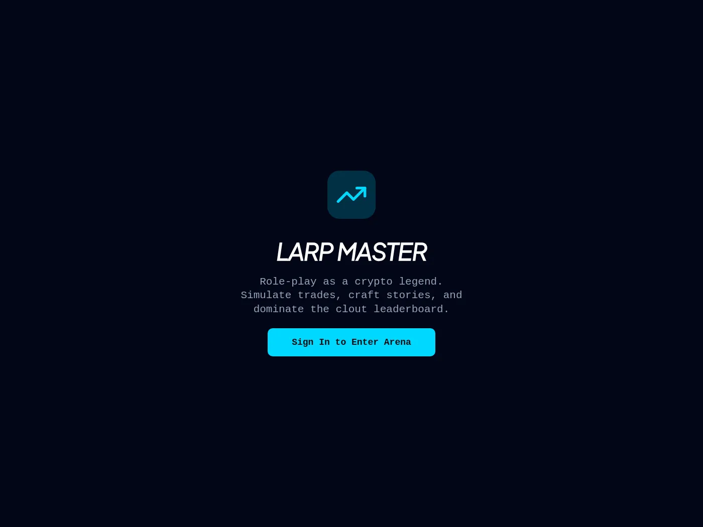 Crypto LARP Master