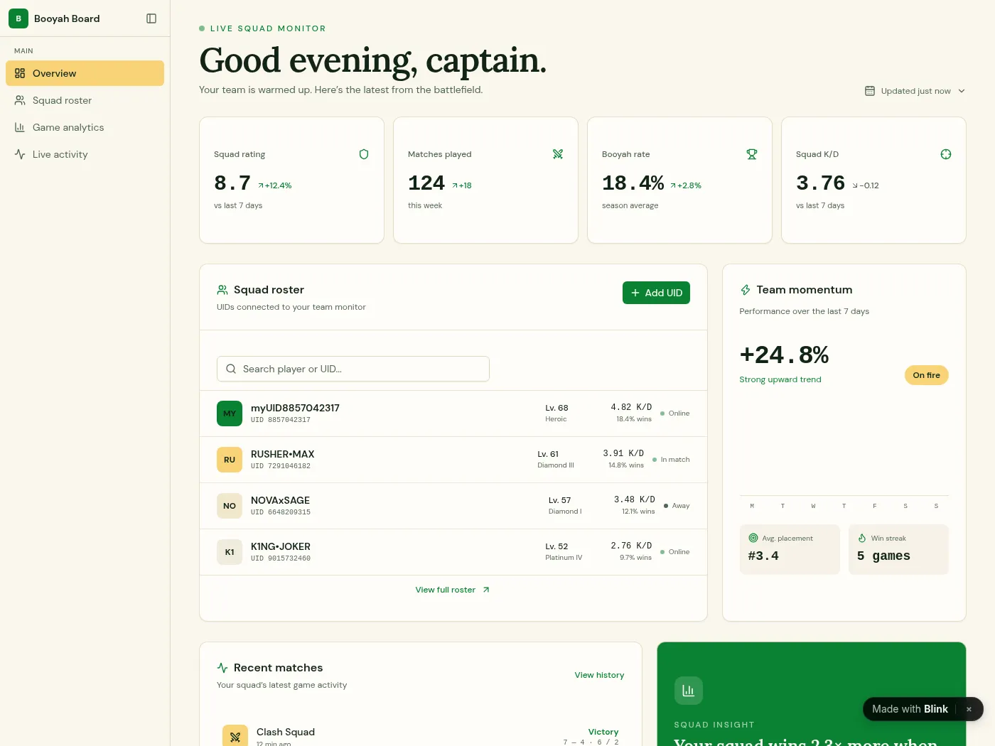 Free Fire Stats Bot