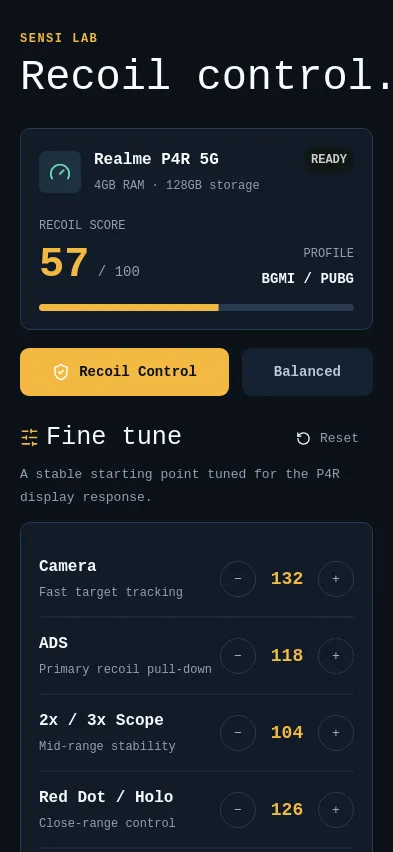 Sensi Recoil Controller