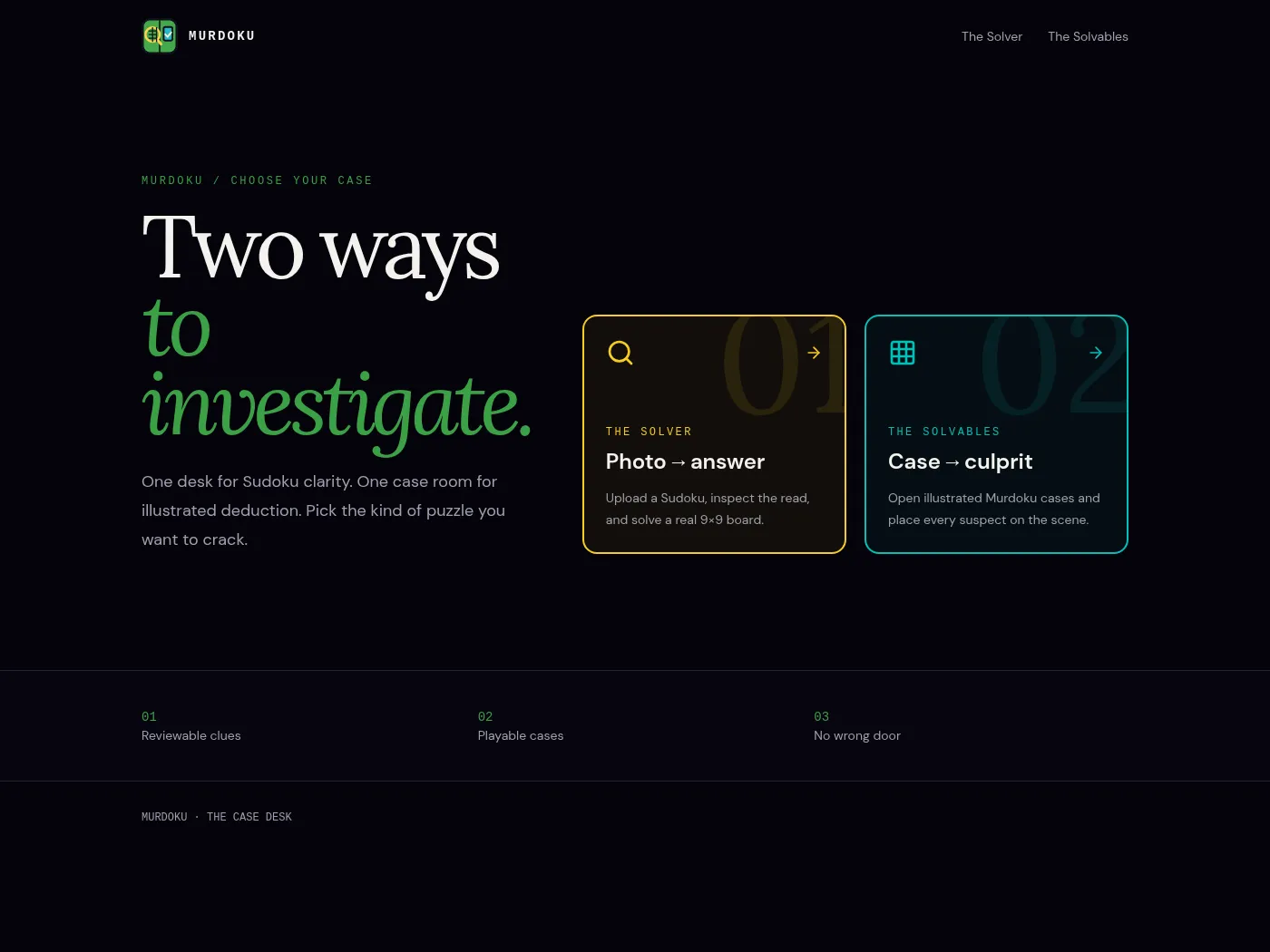 Murdoku Analyzer Hub