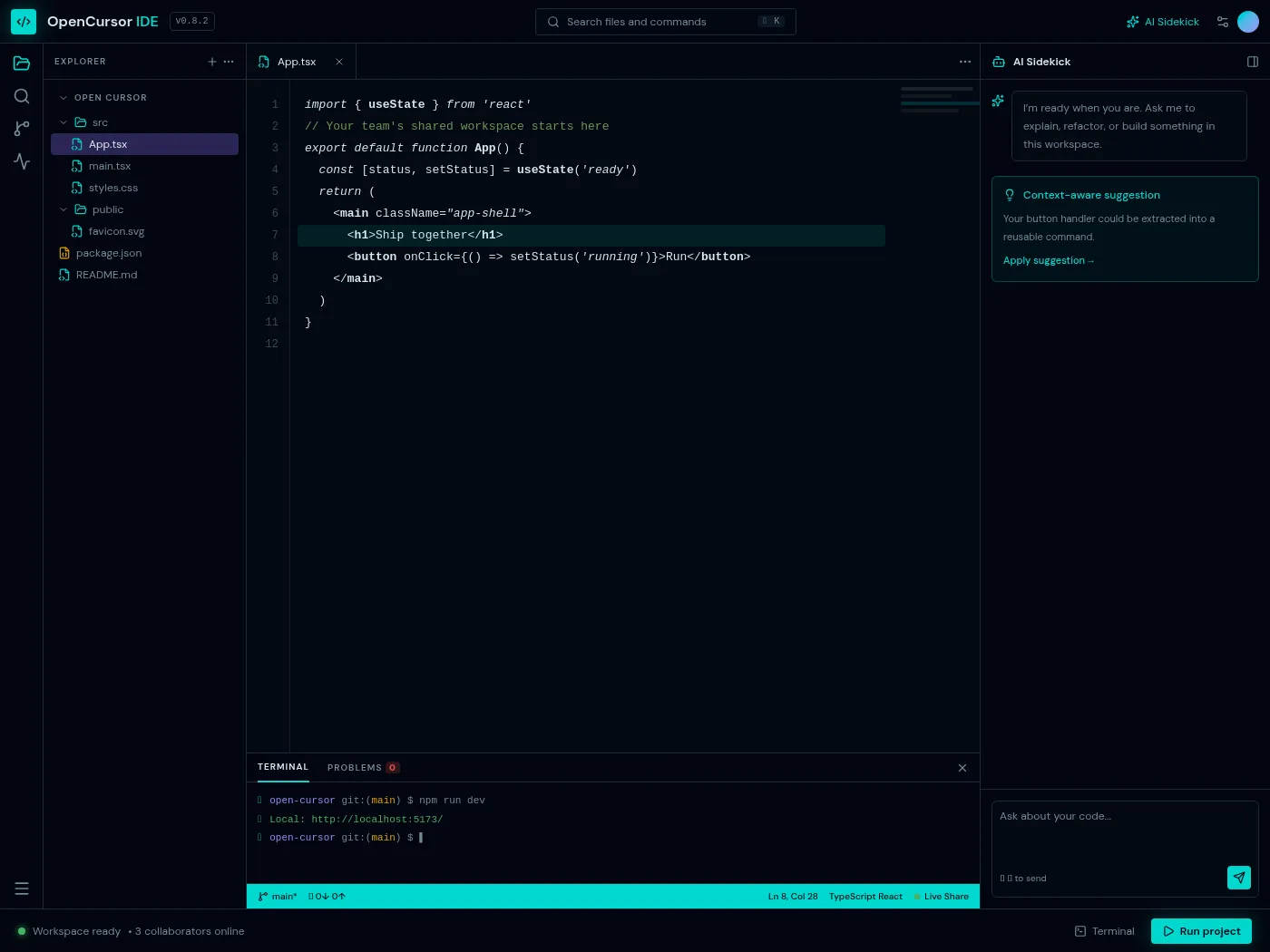 OpenCursor IDE