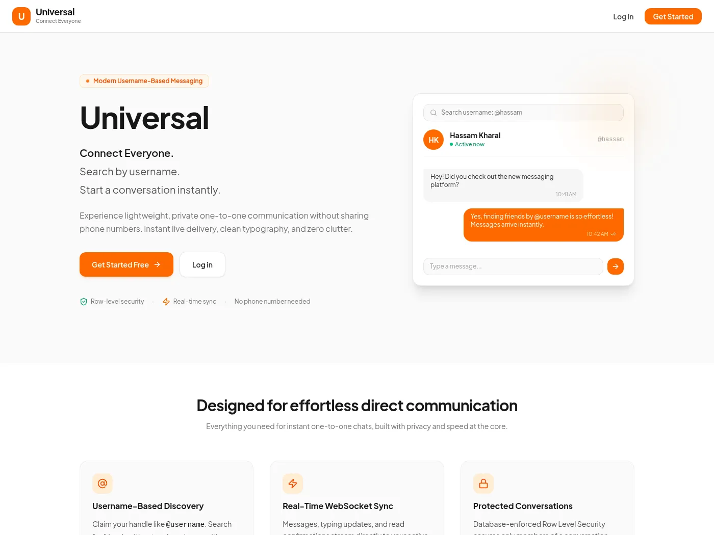 Universal Messaging Hub