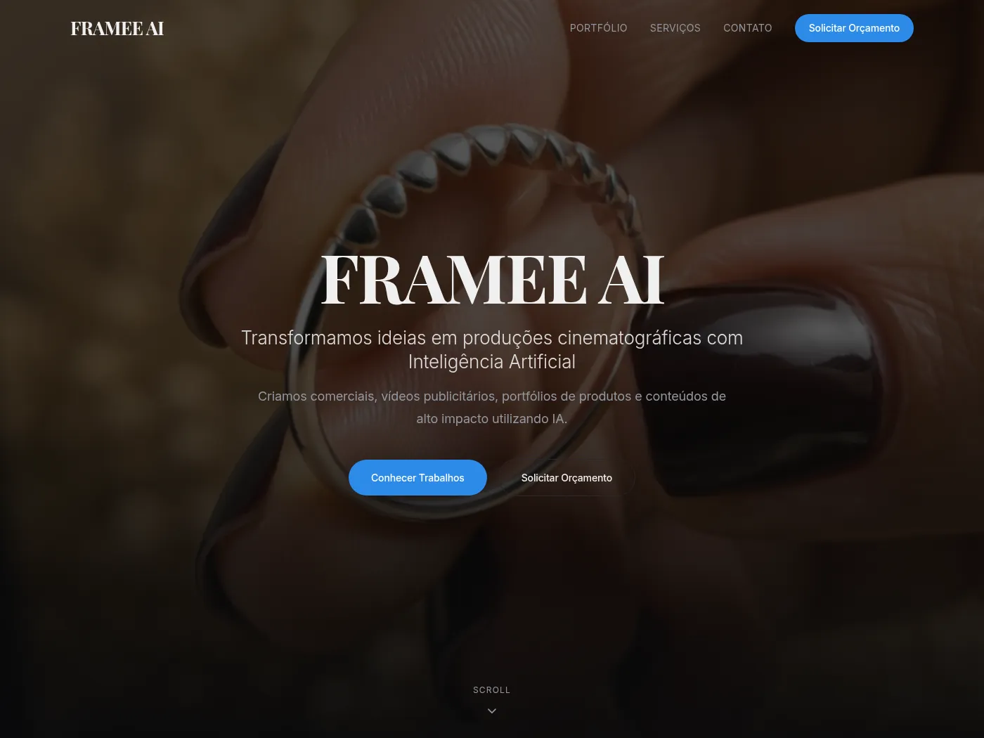 FRAMEE AI Studio Site