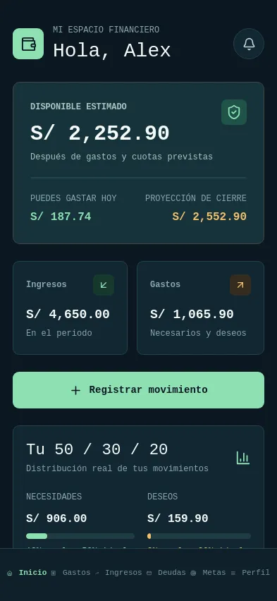 FinMind Perú Mobile