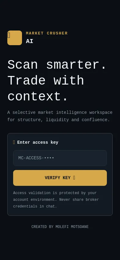 Market Crusher AI