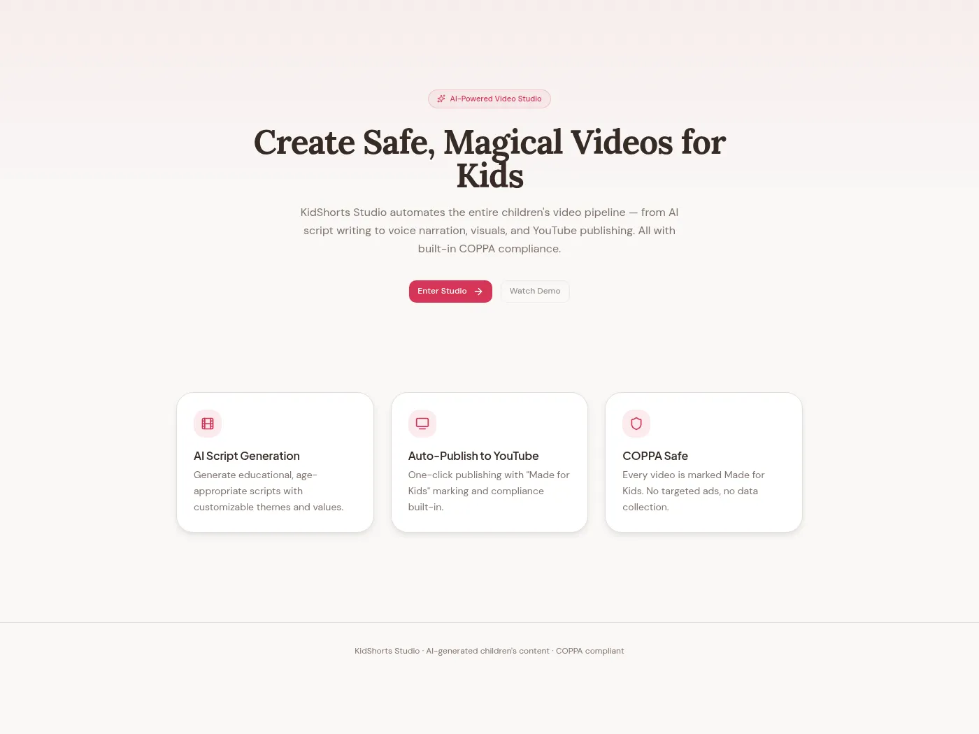 KidShorts Studio