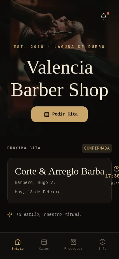 Valencia Barber App