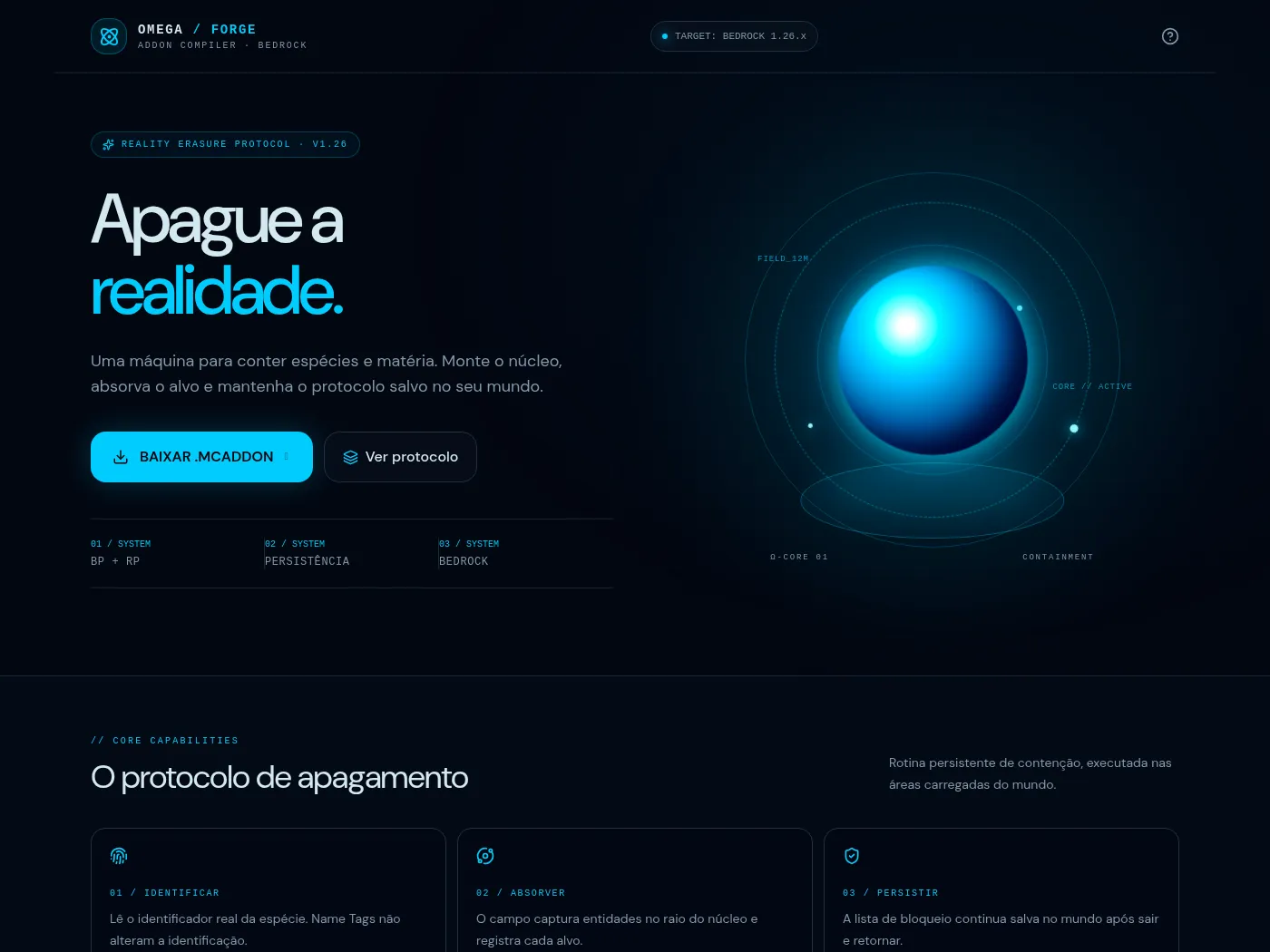 Dispositivo Ômega Addon