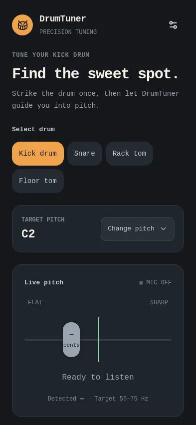 DrumTuner Pro