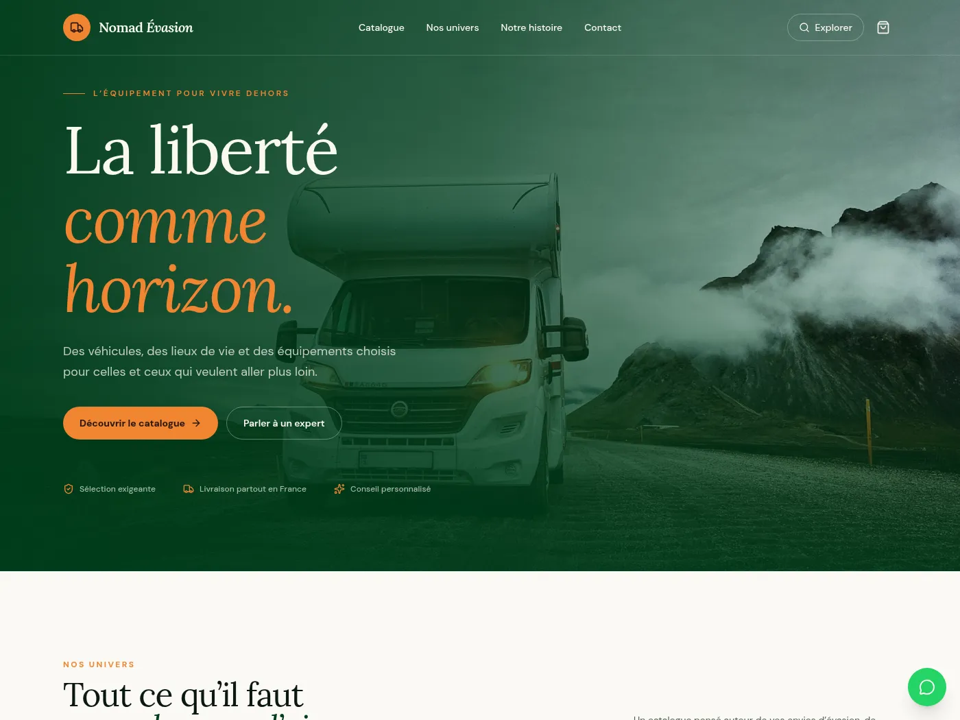 Nomad Évasion Commerce