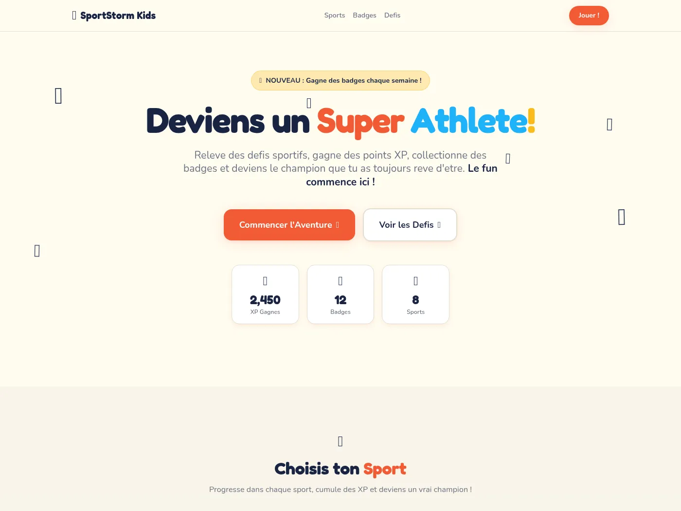 SportStorm Kids