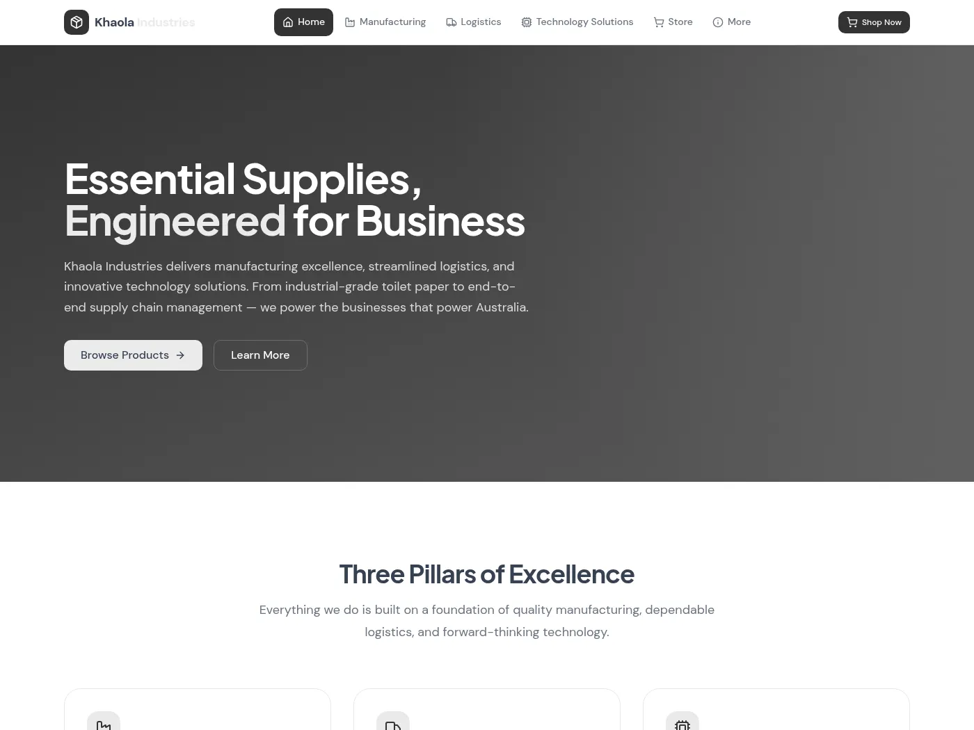 Khaola Industries E-Store