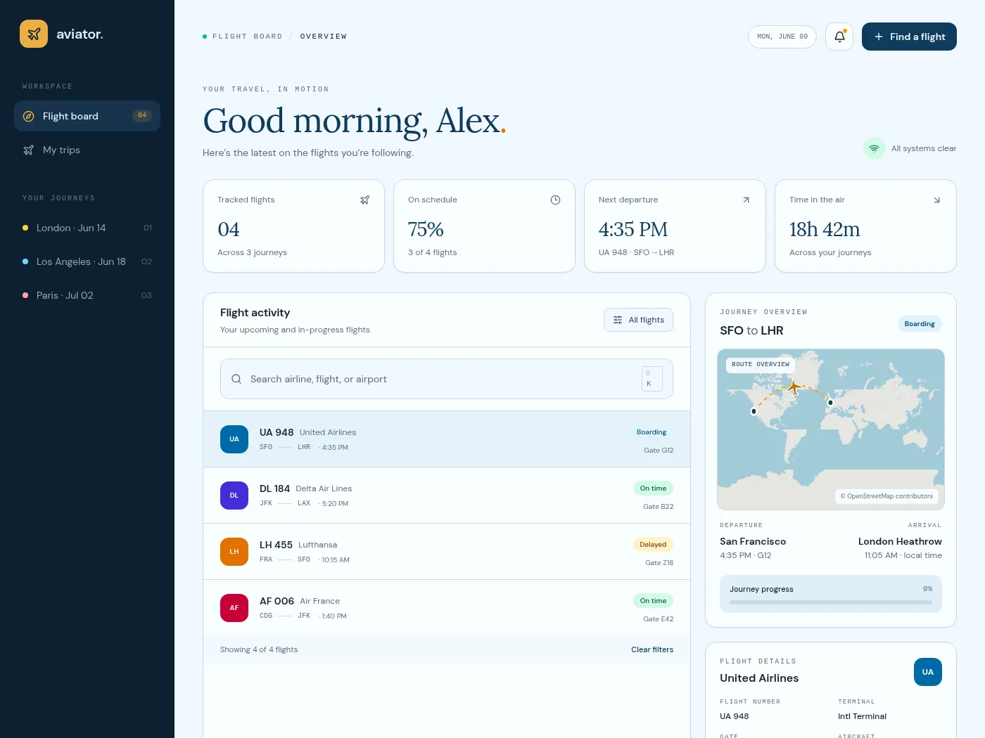 Aviator App