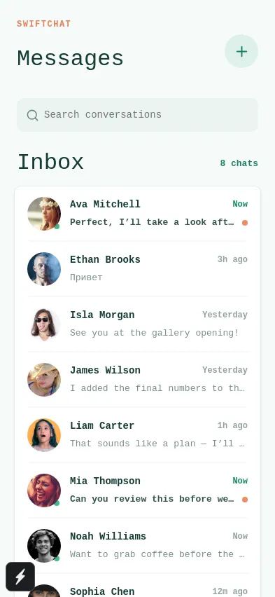 SwiftChat Messenger