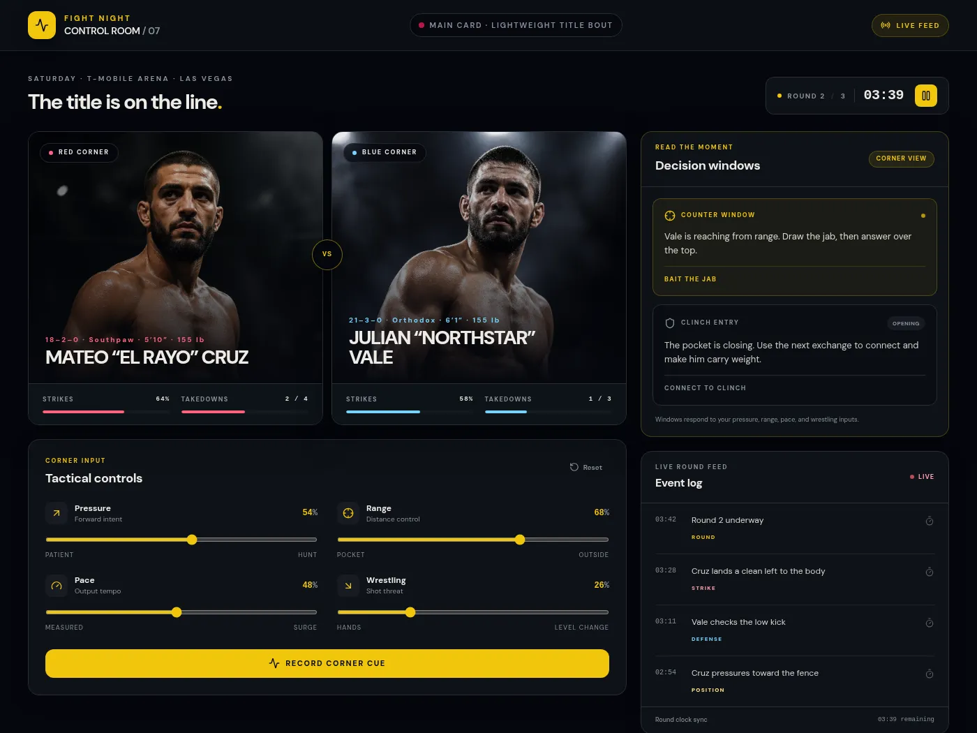 Fight Night Control