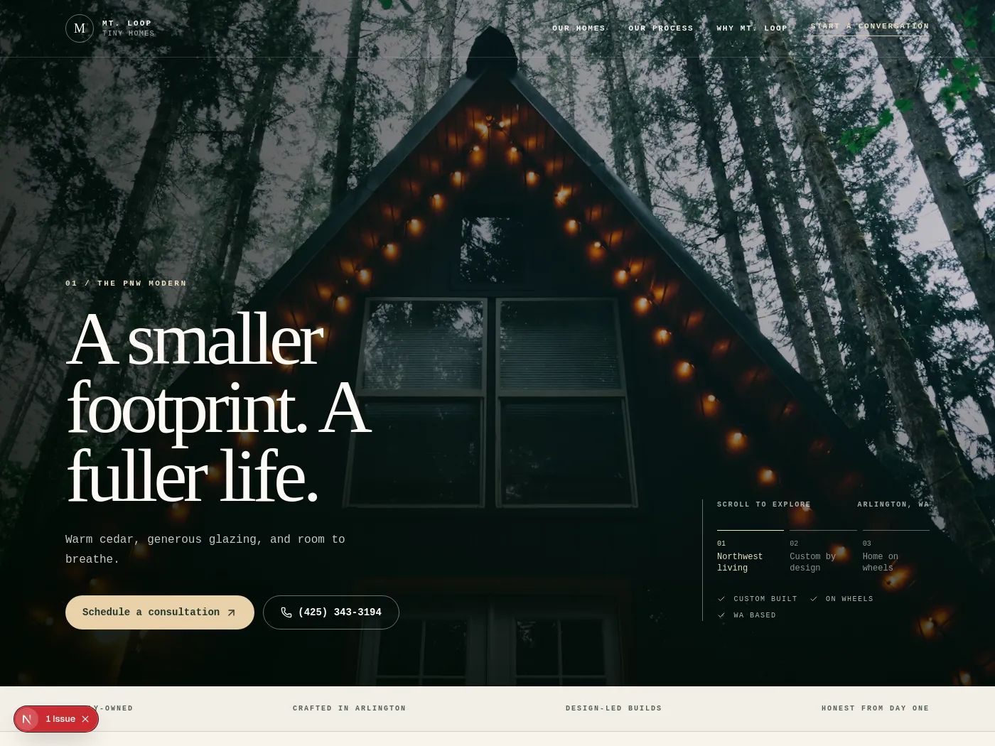 Mt. Loop Tiny Homes Site