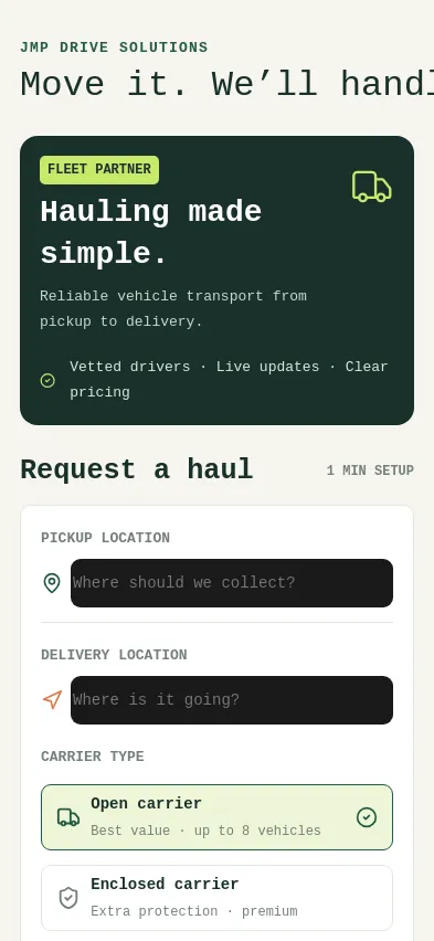 JMP Hauling Mobile