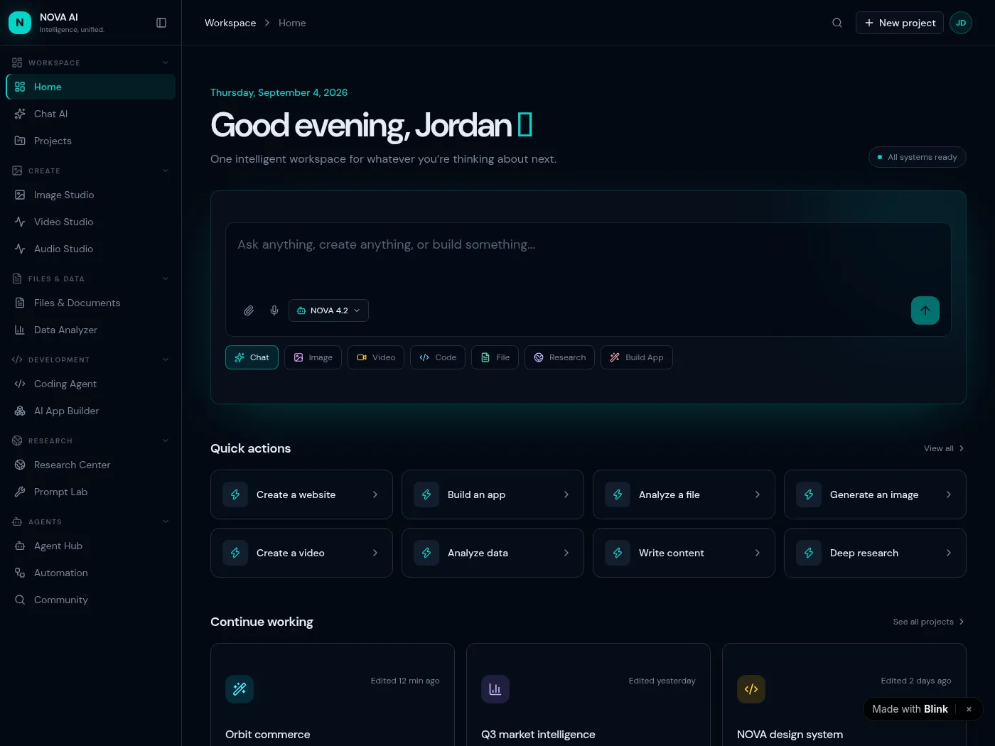 NOVA AI Super App