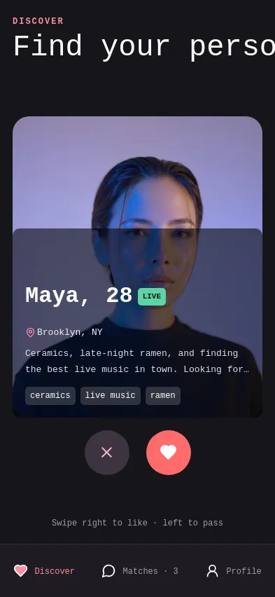 MatchSwipe