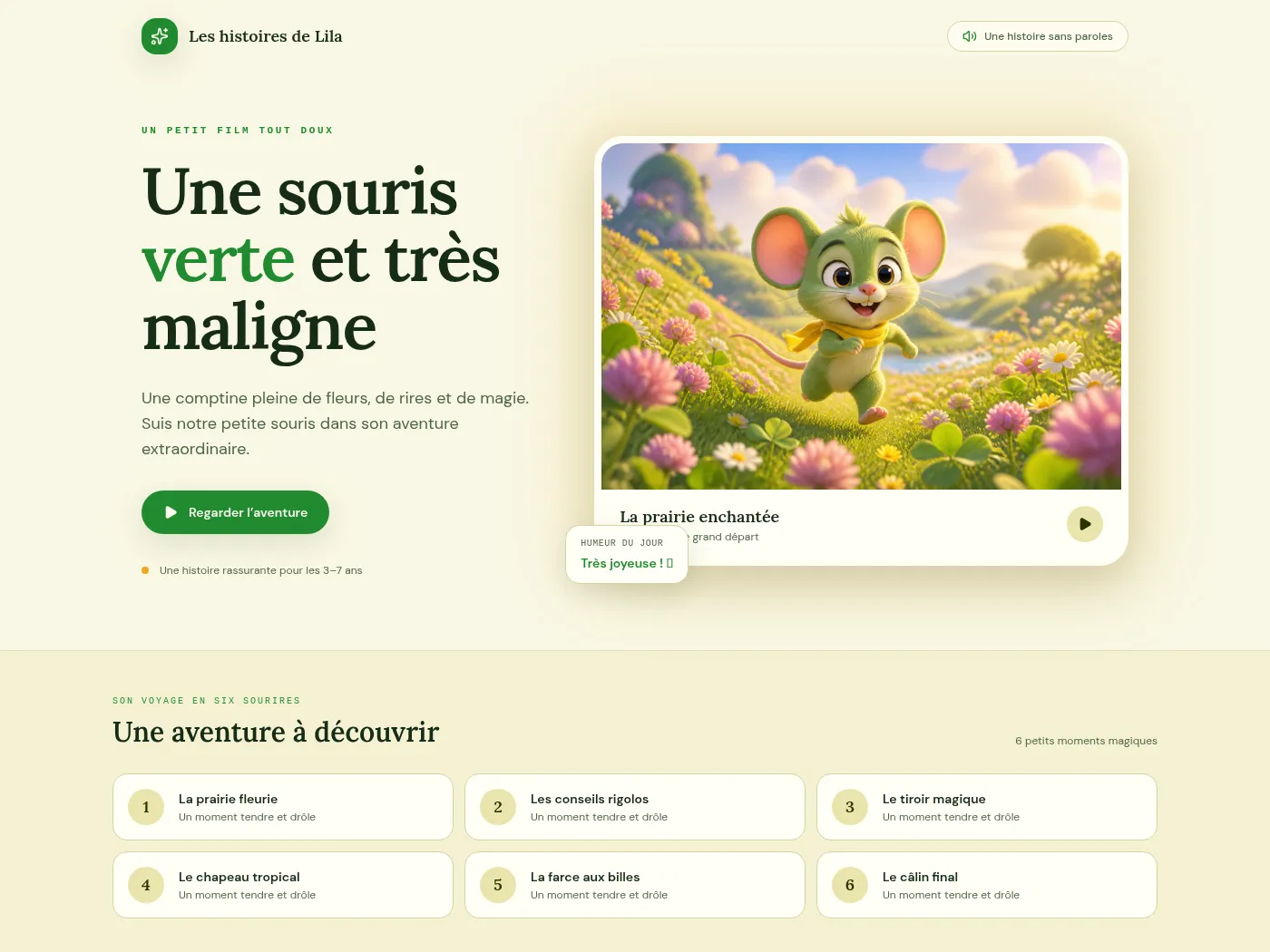 Souris Verte Animée