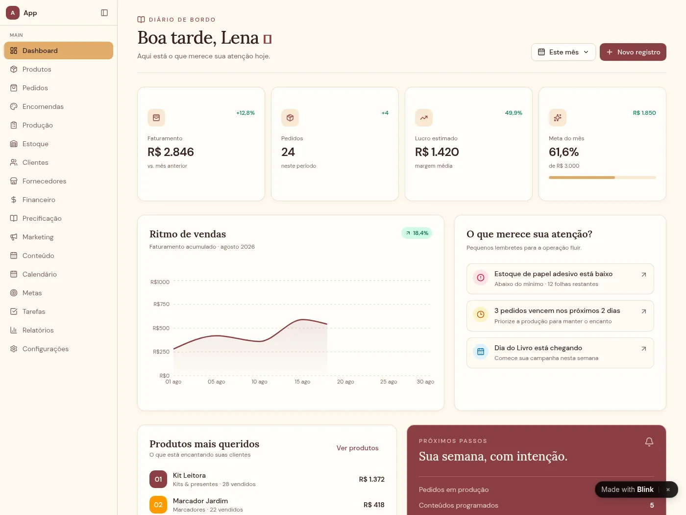 Lena Lu Command Center