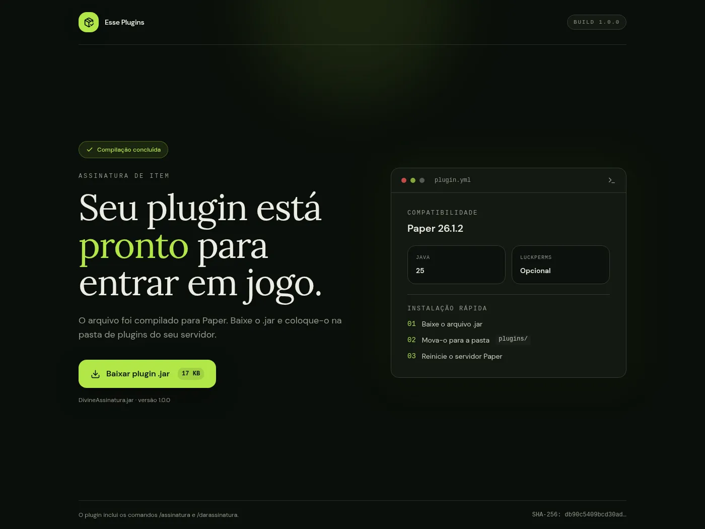 Esse Plugin Compiler