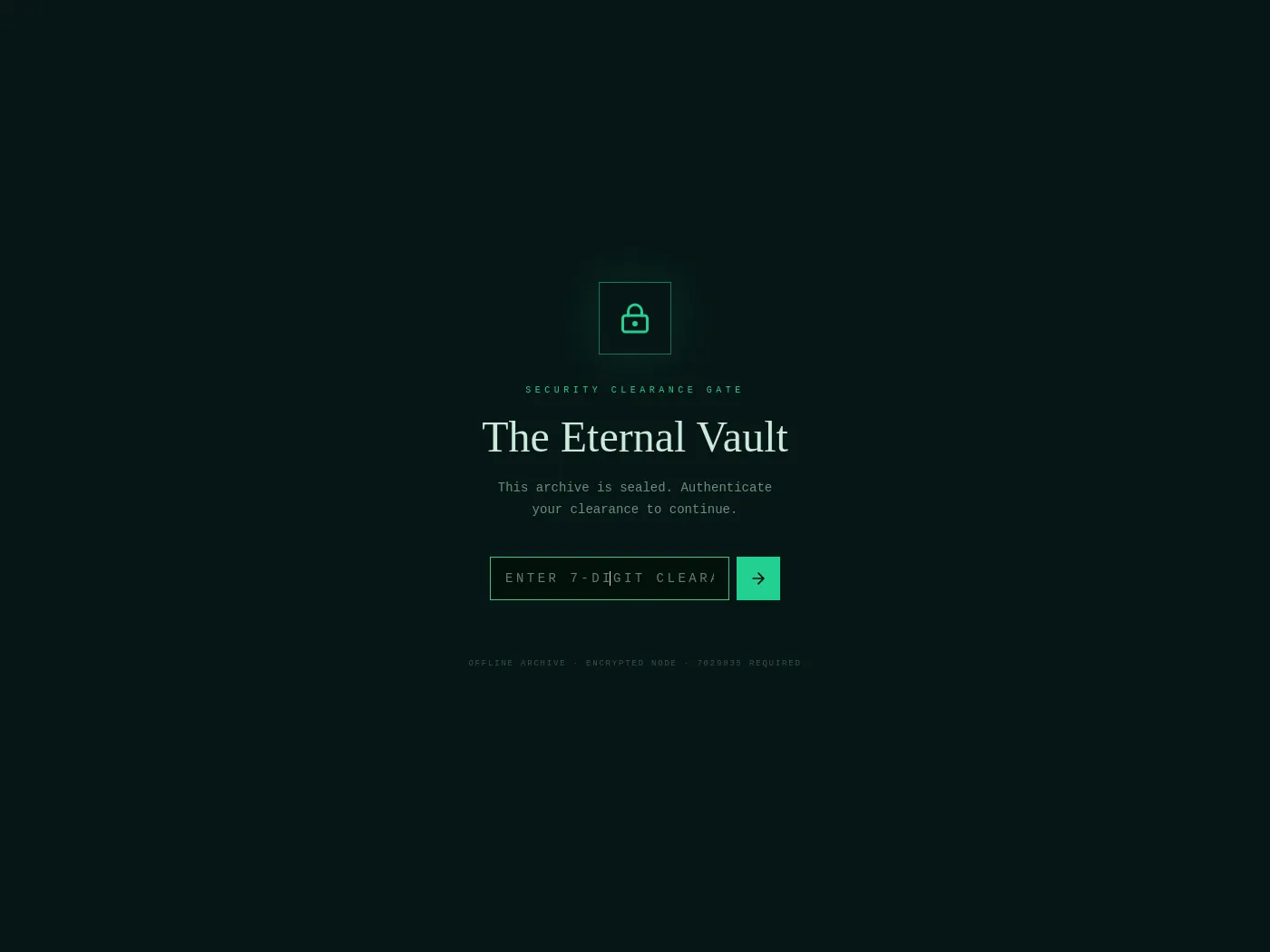 The Eternal Vault