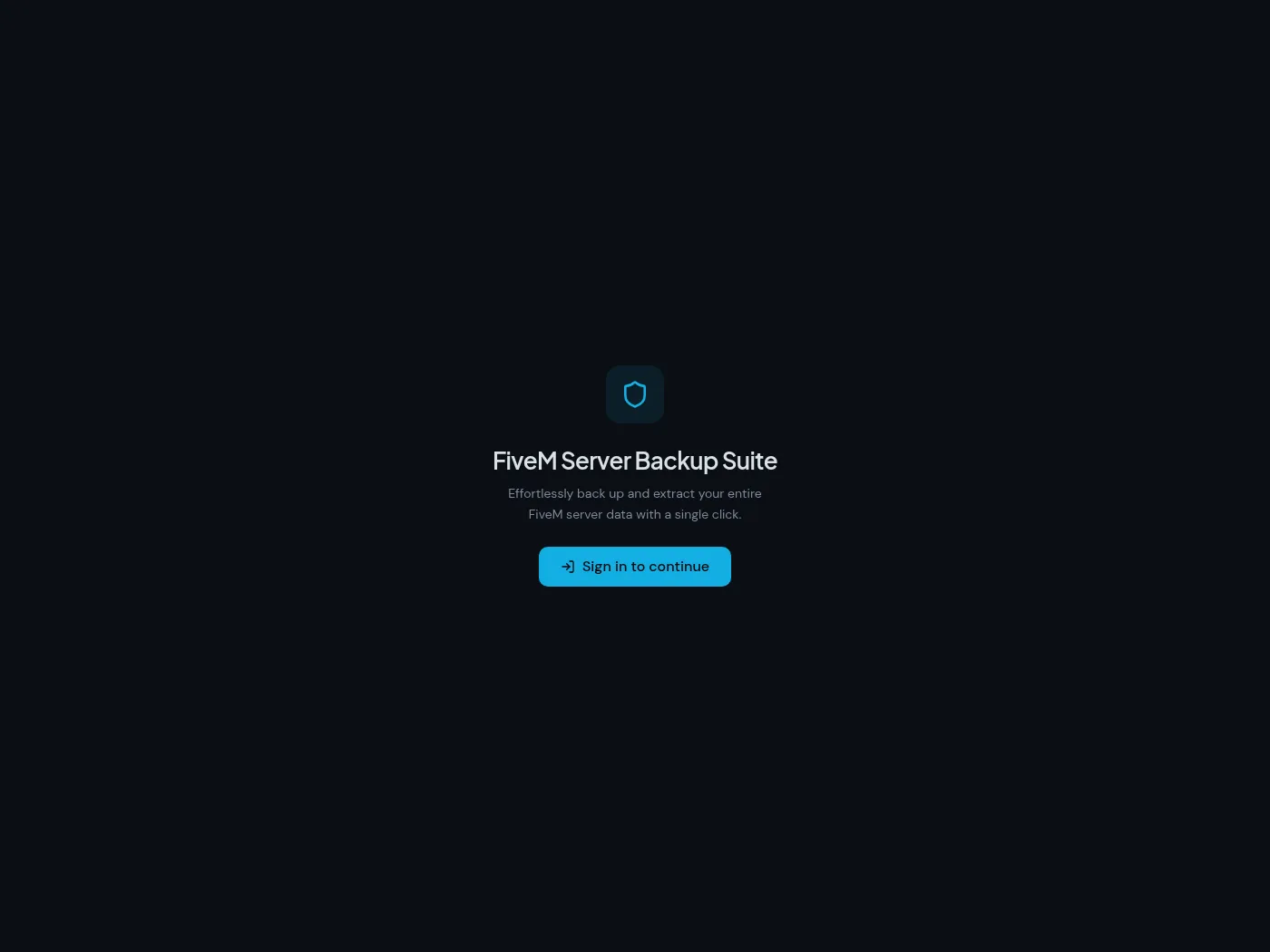 FiveM Server Backup Suite