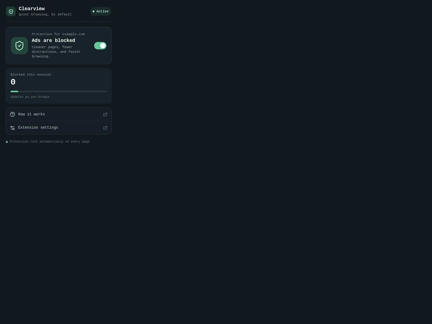 AdBlocker Extension