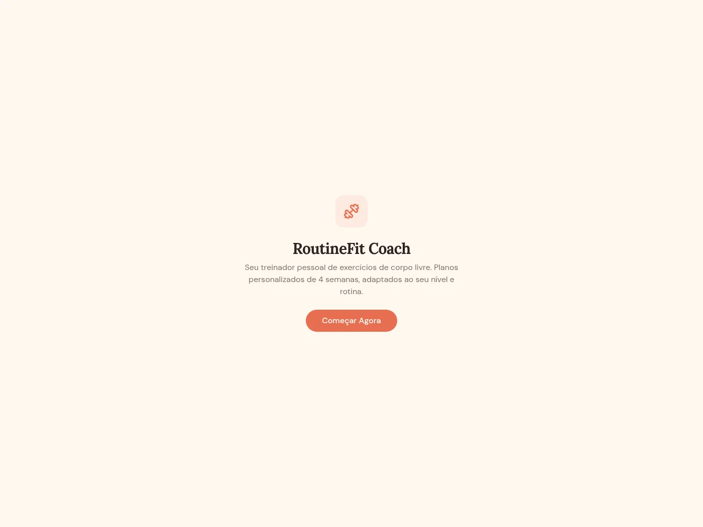 RoutineFit Coach