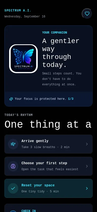 Spectrum A.I. Companion