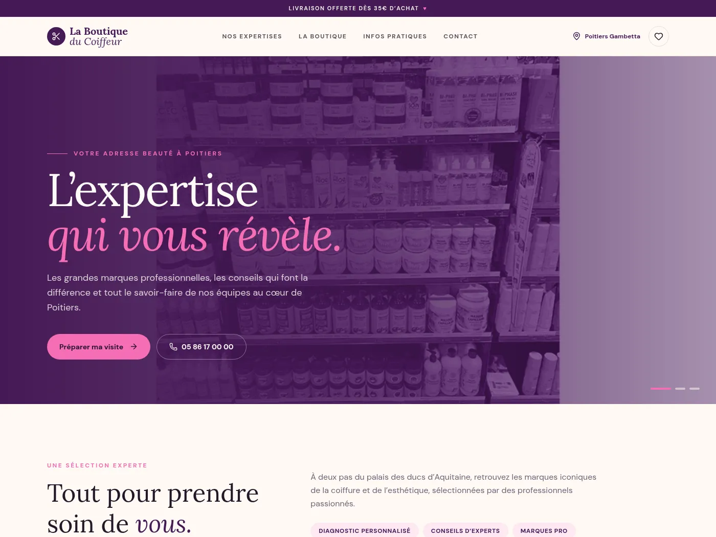 SalonPro Web Revamp