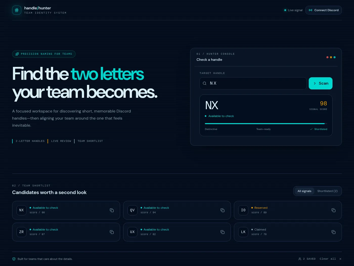 Discord Handle Hunter