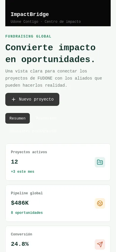 ImpactBridge by Udone Contigo