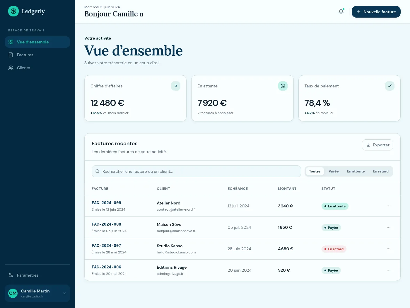 PHP Invoice Manager