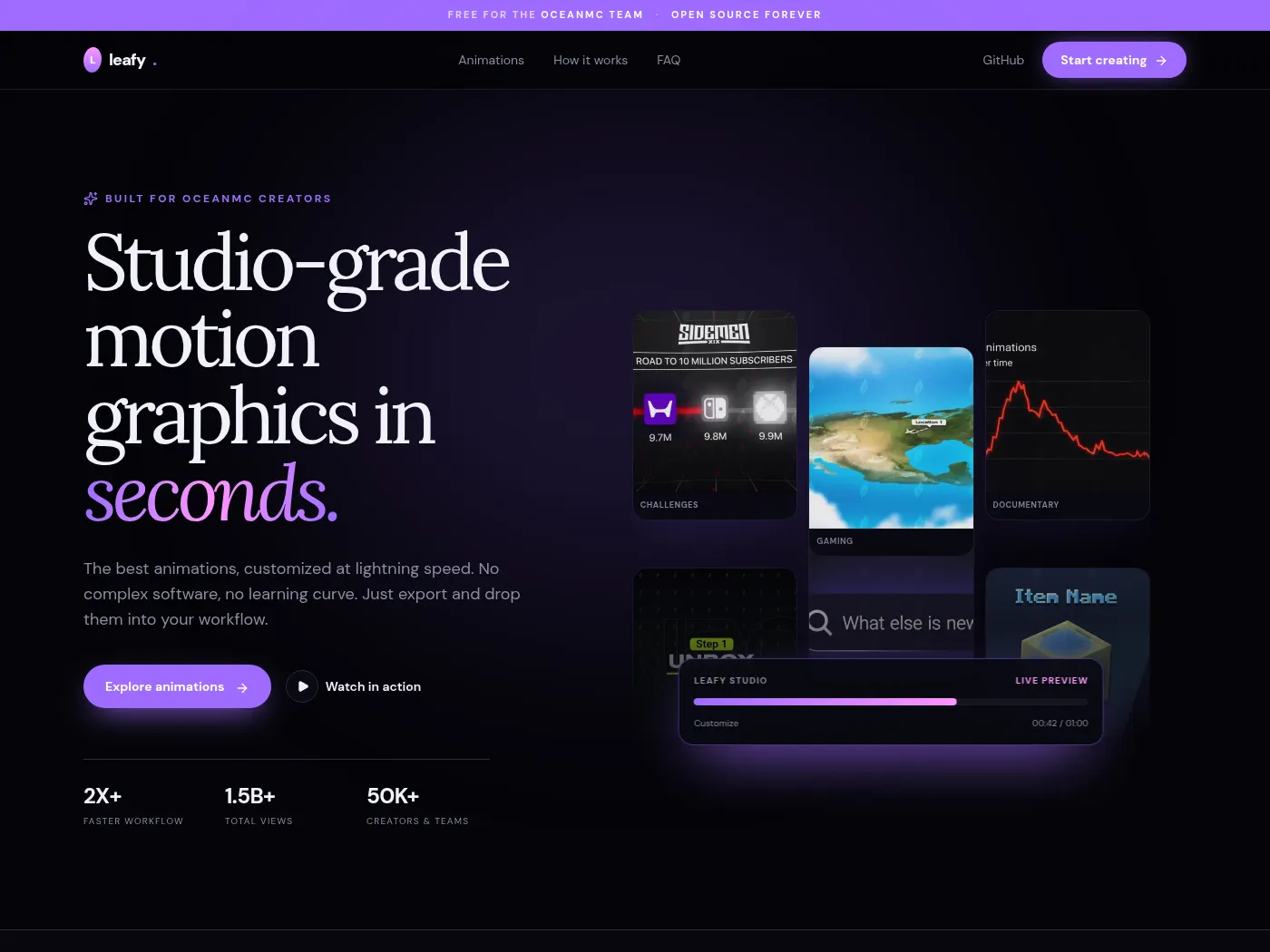 Leafy Site Clone