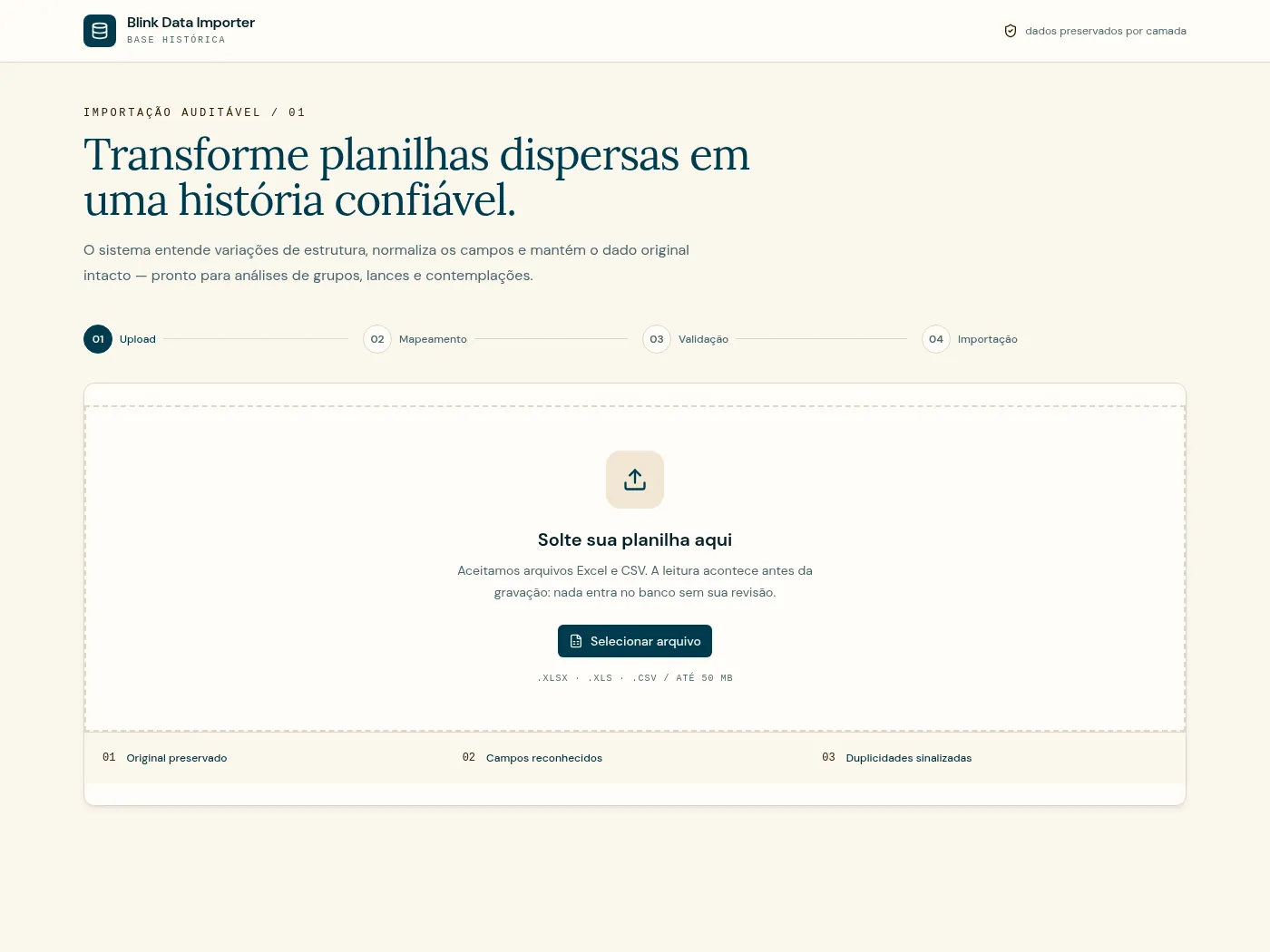Blink Data Importer