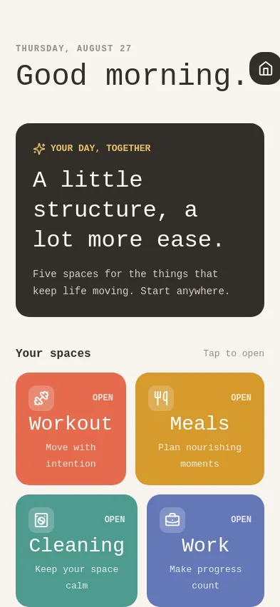 LifeHub Scheduler App