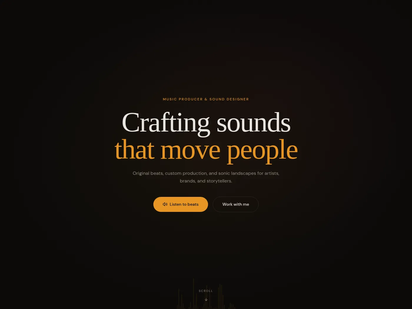 Producer Portfolio Hub