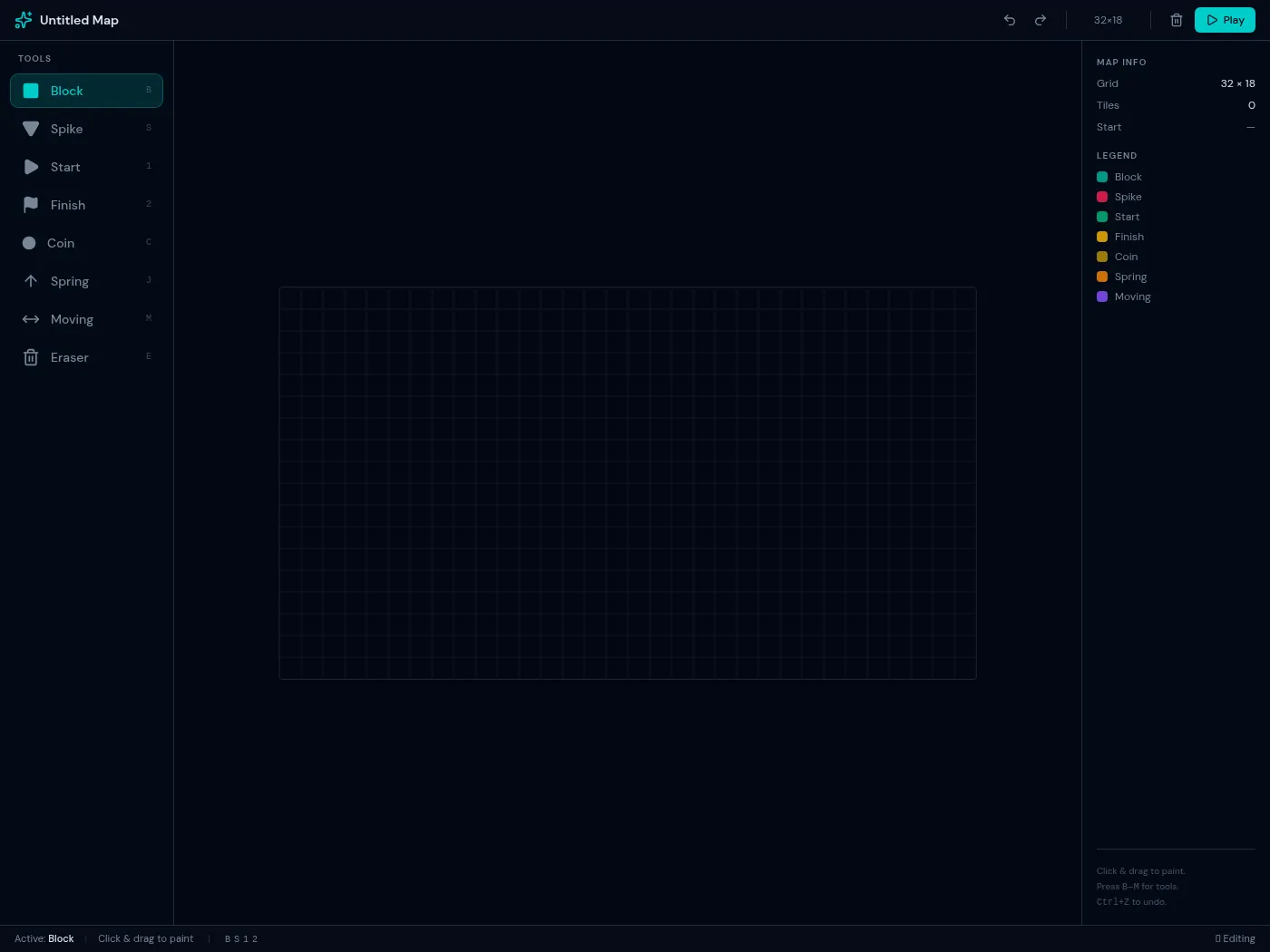 Parkur Map Creator