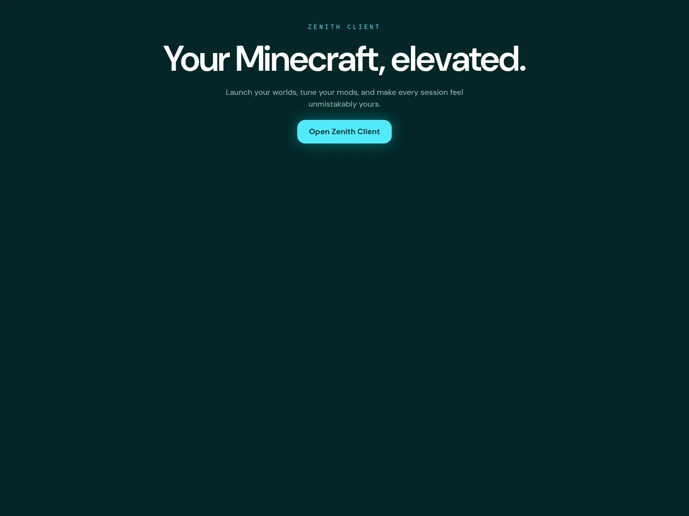 Zenith Minecraft Launcher